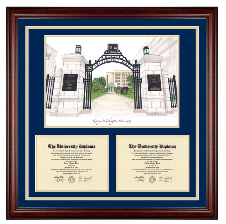 George Washington University - Diploma Artworks