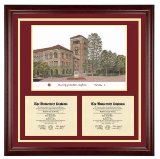 University of Southern California – USC Trojans - Diploma Artworks
