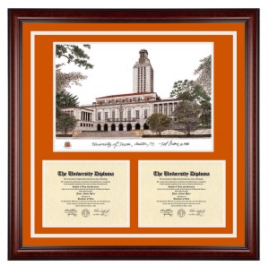 University of Texas at Austin – UT Austin Texas Longhorns - Diploma ...