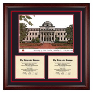 University of South Carolina – USC Gamecocks - Diploma Artworks